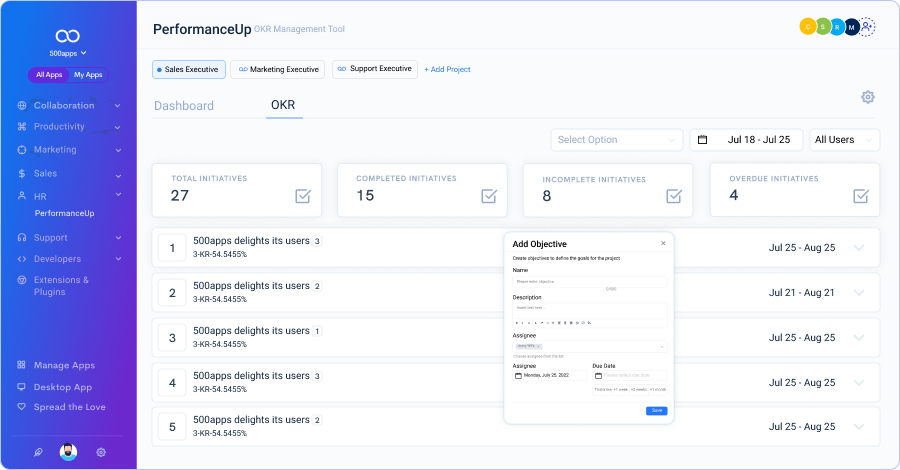 Employee Performance Evaluation | PerformanceUp by 500apps